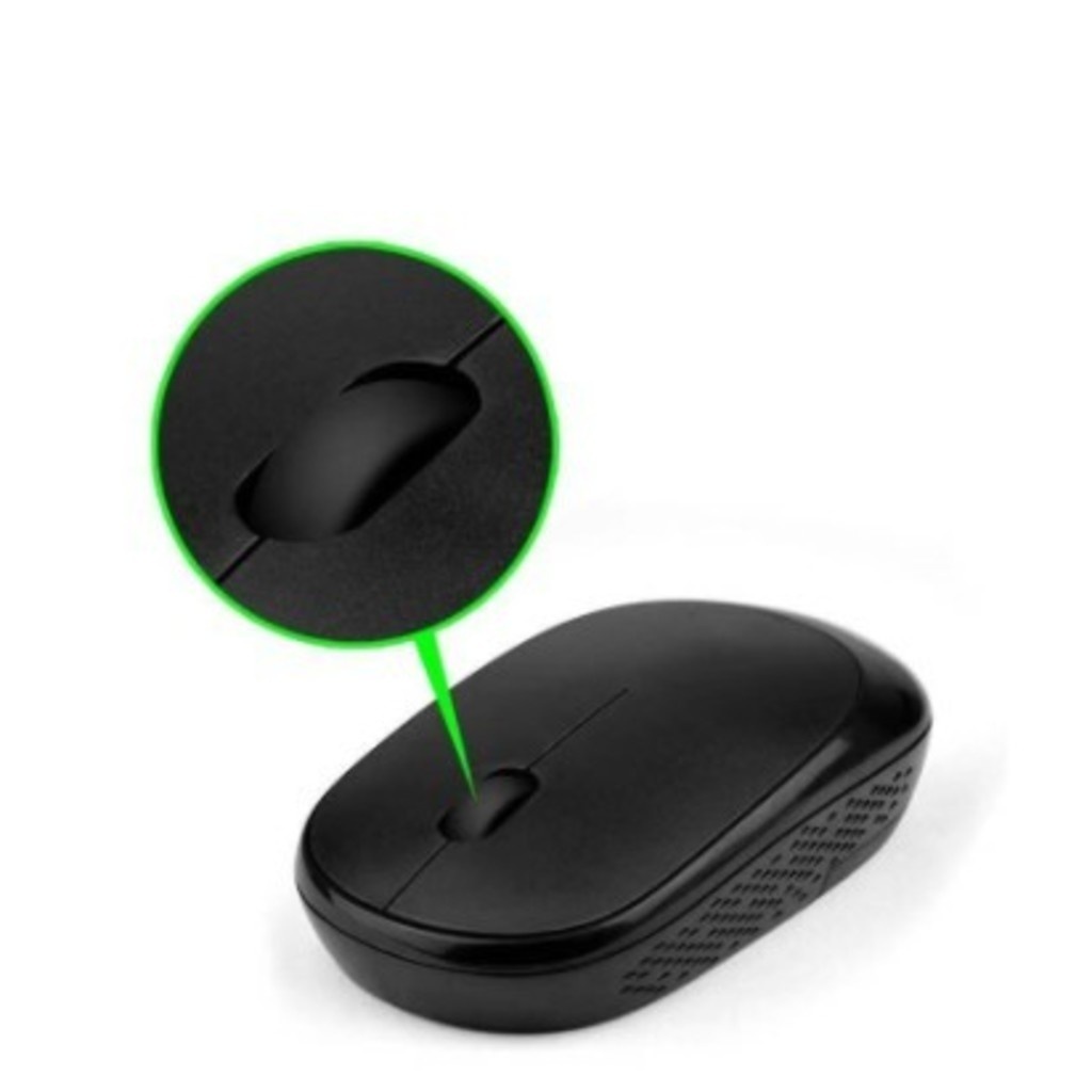Mouse sem fio Preto (wireless) homologado Anatel Bluetooth 5.2 RF5001 2 ...