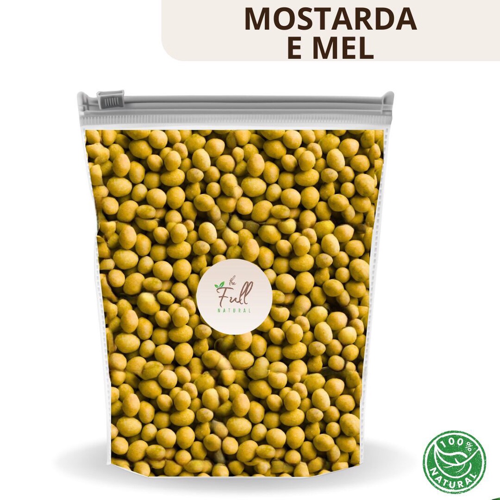 Amendoim Japonês Mostarda e Mel Super Crocante | Shopee Brasil