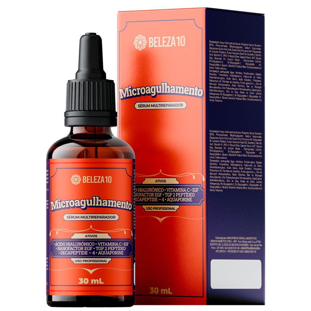 Sérum para Microagulhamento Profissional Clareador de Manchas Anti ...