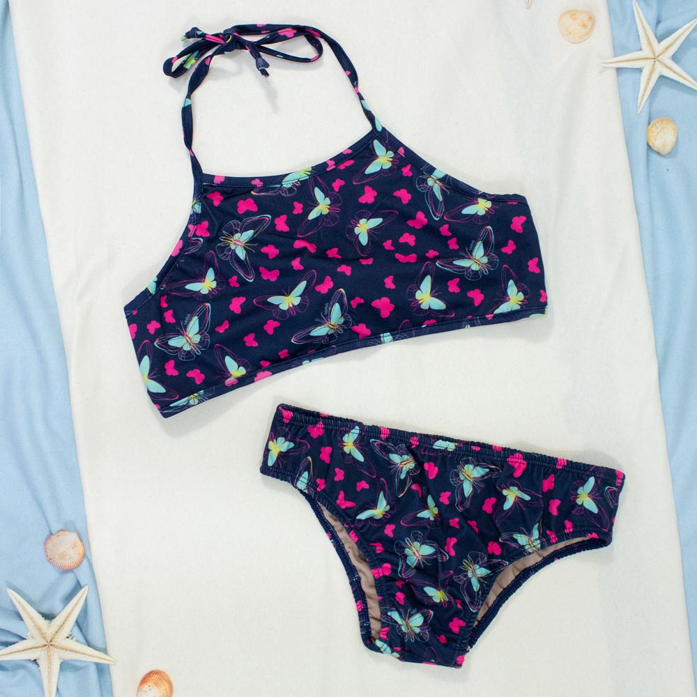 Biquini Juvenil Borboletas - Moda Praia para Meninas 18 anos | Shopee ...