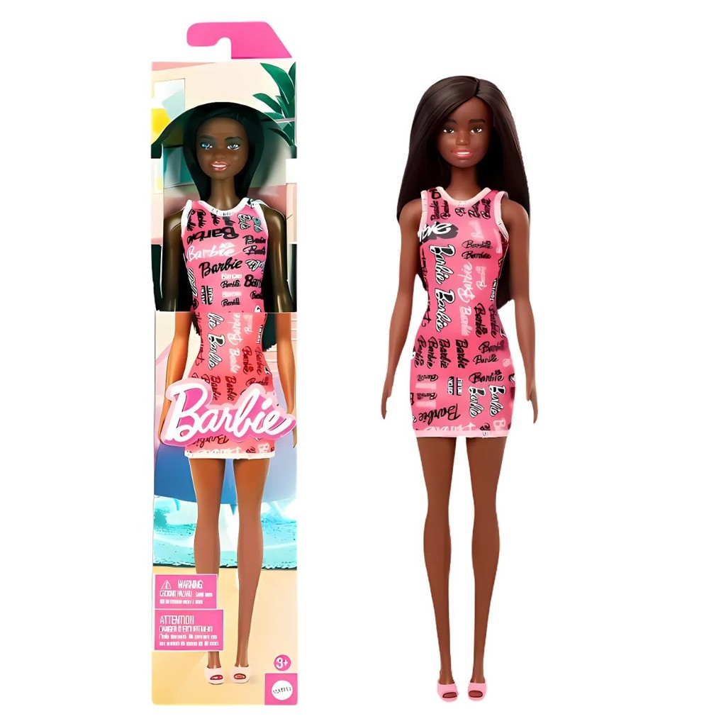 Boneca Barbie Fashion Nova Negra T7439 - Mattel | Shopee Brasil