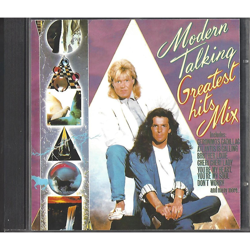 Cd Euro Music | Modern Talking: Greatest Hits Mix - 1992 | Shopee Brasil