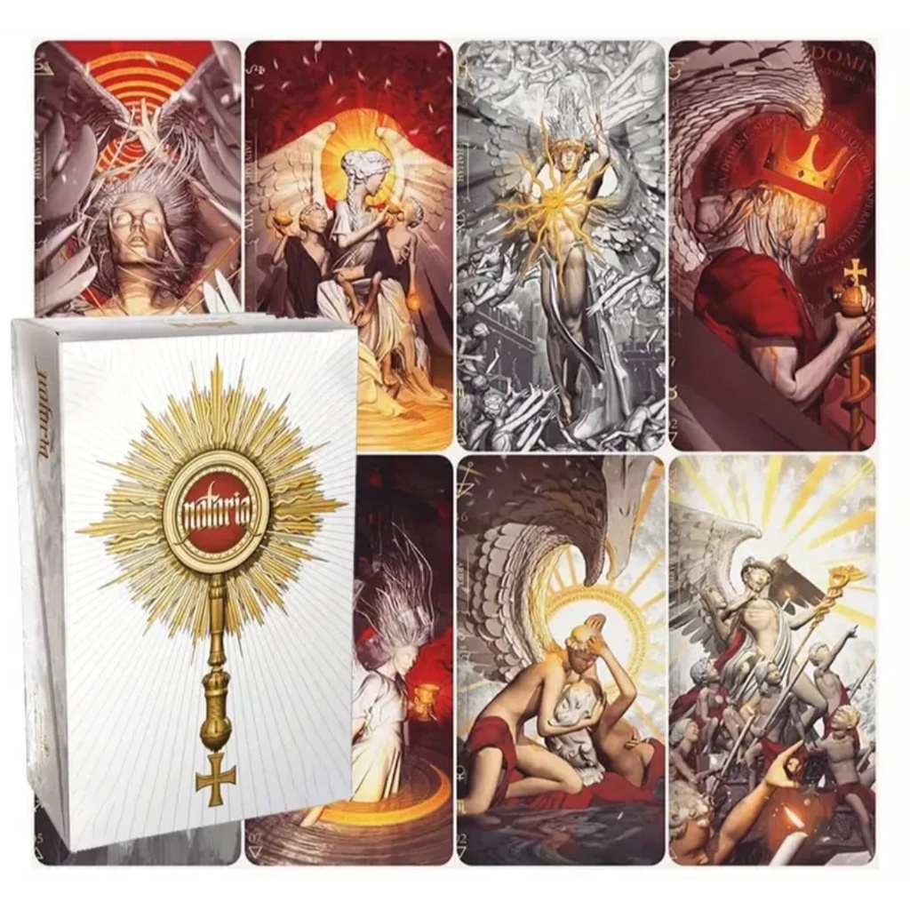 Notoria Tarot Deck Tarô De Magia Ars Notoria Baralho De Cartas De ...