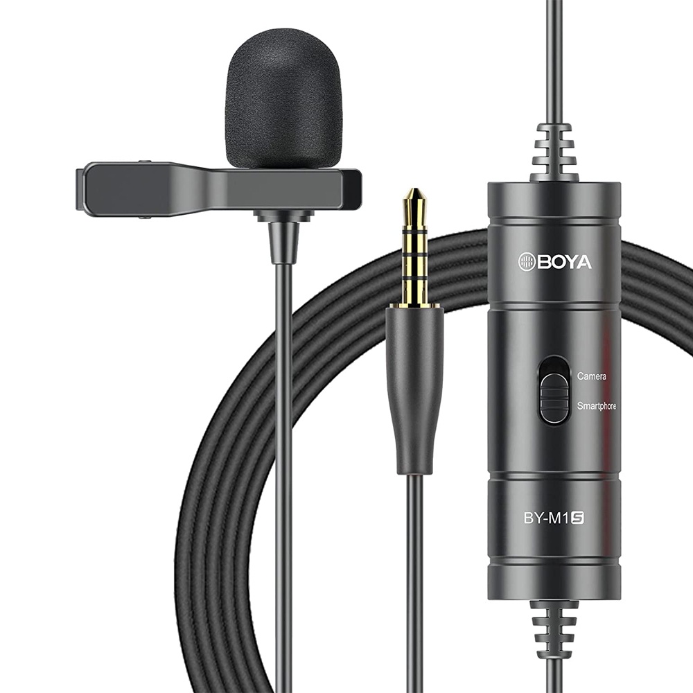 Microfone Boya BY-M1S | Shopee Brasil