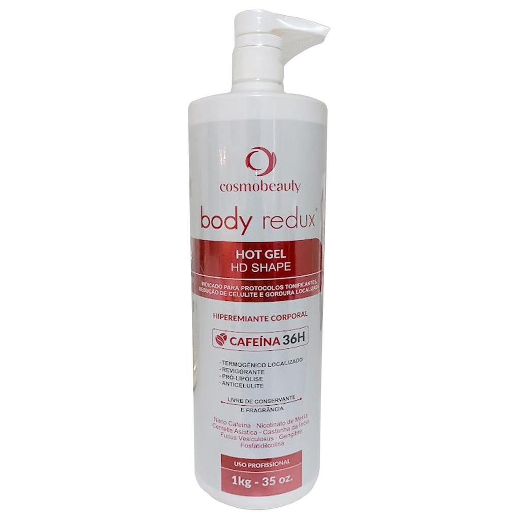 Gel de Massagem Corporal Hot Gel HD Shape Cosmobeauty | Shopee Brasil