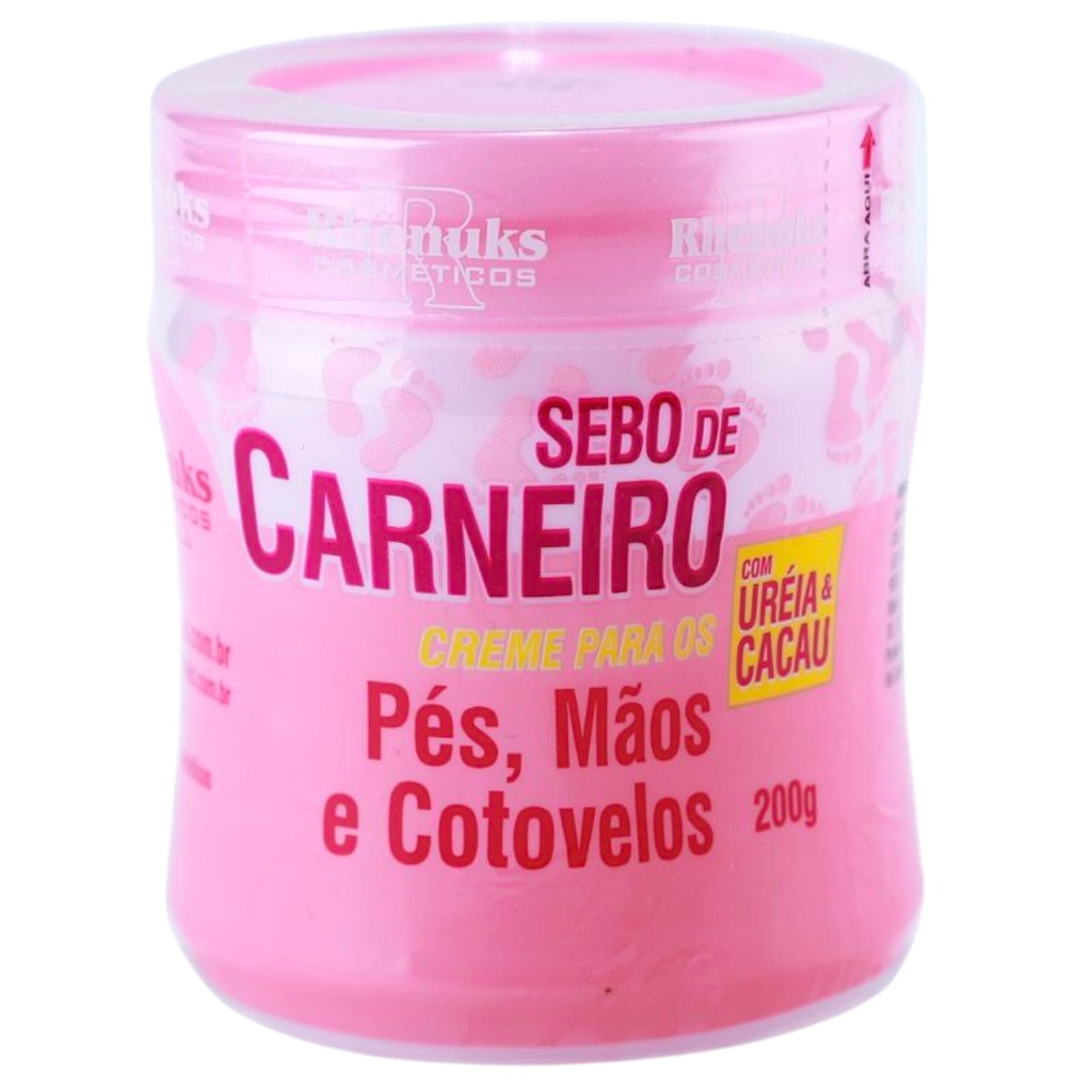 CREME HIDRATANTE SEBO DE CARNEIRO 200 ML RHENUKS | Shopee Brasil