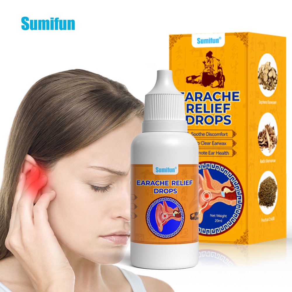20ml De Gotas De Orelha Para Sintomas De Zumbido Alívio De Dores De ...