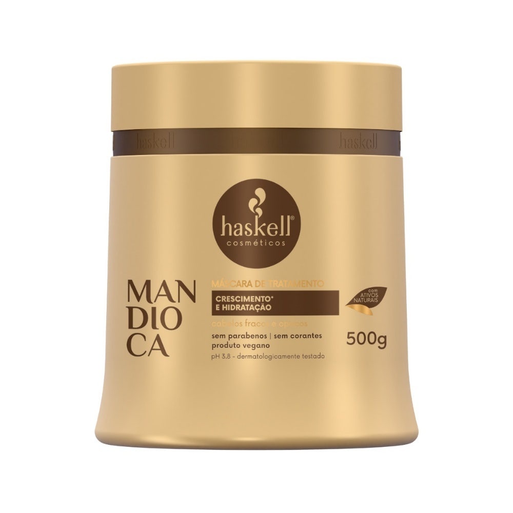 Máscara De Tratamento Haskell Mandioca 500g | Shopee Brasil