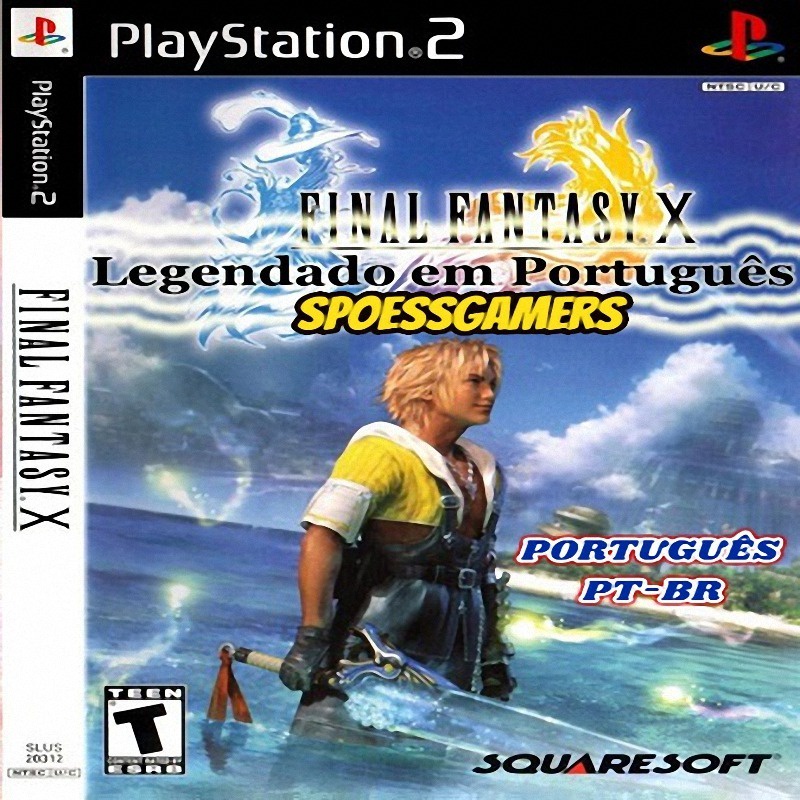 Jogo Final Fantasy X Internacional Ps2 Pt-br Patch . | Shopee Brasil