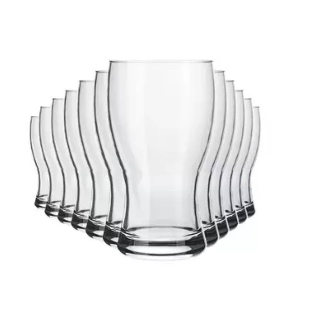 Kit 12 Copo Para Cerveja Frevo Drink Vidro 315ml Nadir | Shopee Brasil