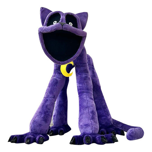 Boneco De Pelúcia Catnap Gato Roxa Horror Doll | Shopee Brasil