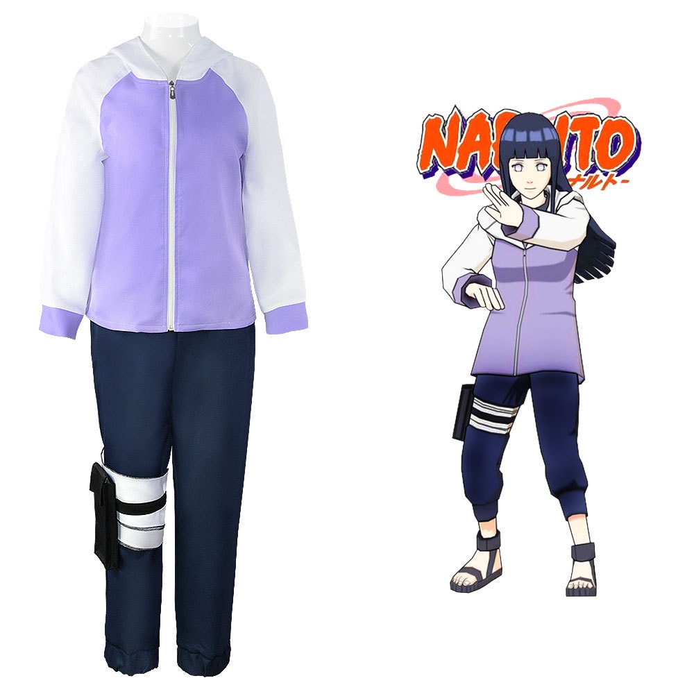 Anime Naruto Cos Costume Hyuga Hinata Cosplay Cosplay Cosplay Palco