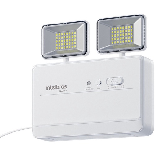 BLOCO DE ILUMINAÇÃO AUTONOMO BLA 600 - INTELBRAS | Shopee Brasil