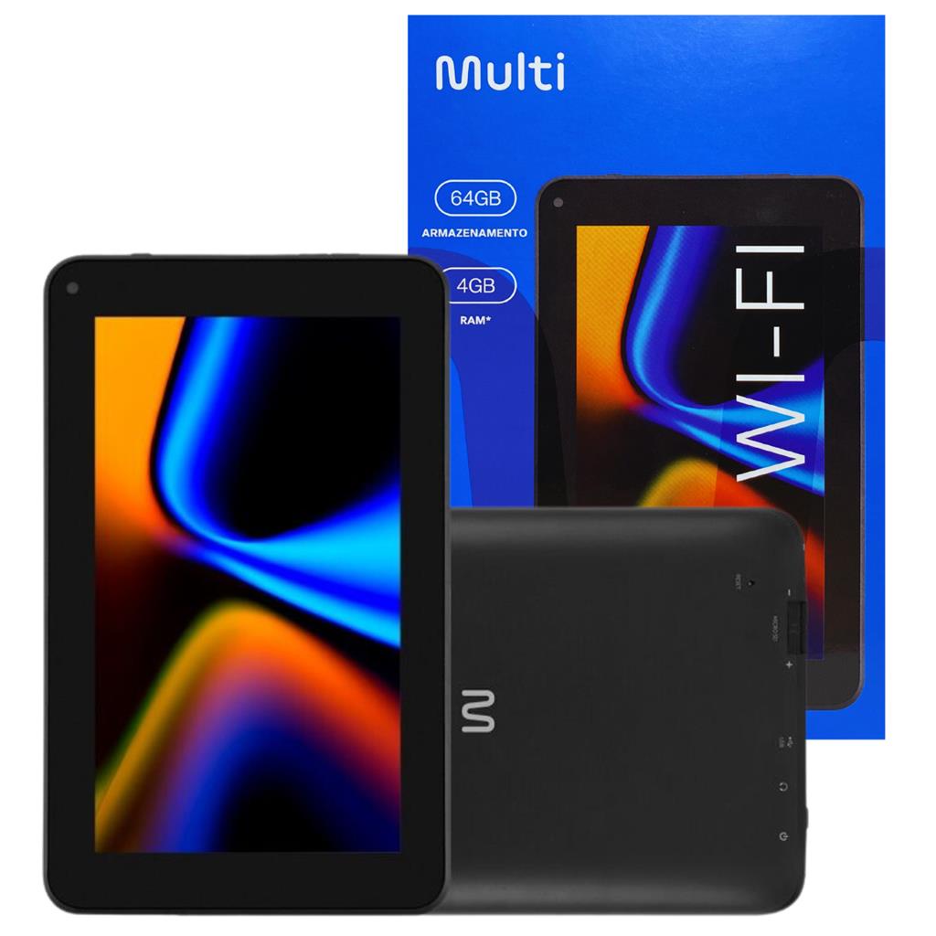 Tablet Multilaser M7 WIFI 64GB Tela 7 Android 13 Go Edition | Shopee Brasil