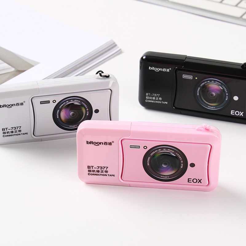 Fita Corretiva De Correção De Câmera Desenho Animado Fofo Estudante ...