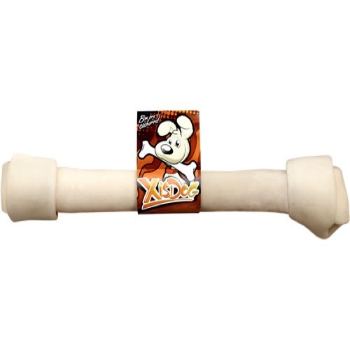 Osso Nó Duplo G Couro Natural para Cães Raças Grandes e Gigantes 510g ...