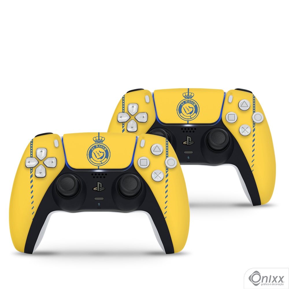 Skin PS5 JOYSTICKS Adesiva Ronaldo Uniforme NASSR | Shopee Brasil
