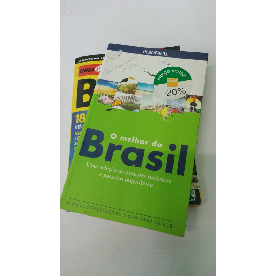 Kit 2 Livros Guia Brasil 2003, O Melhor do Brasil Guia Inteligente ...