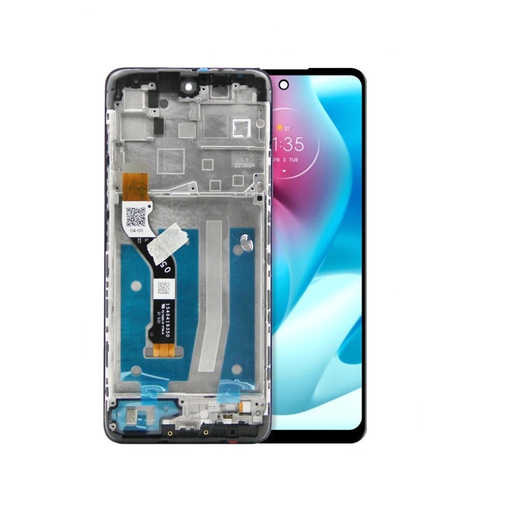 6.8'' Premium Incell Tela Para Moto G60&G60S&G40 Fusion Display Touch Frontal Lcd Com Aro ...