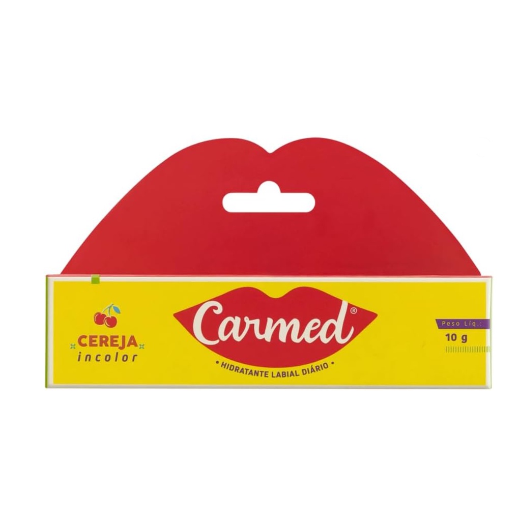 Cimed Carmed Hidrantante Labial Cereja 10G | Shopee Brasil