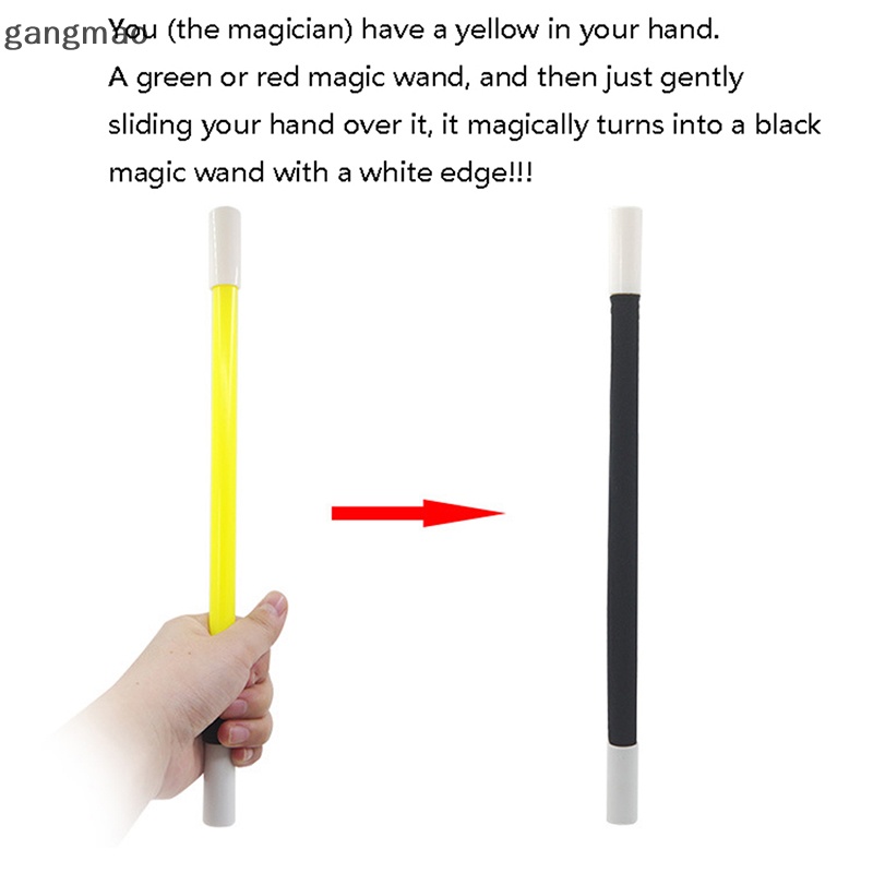 Gang Magic Wand change Color Truques Mágicos Stick Cane Mudam As Cores ...