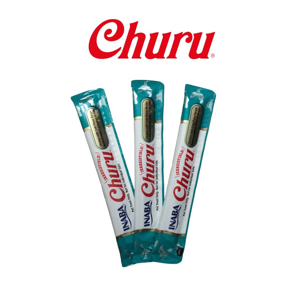 CHURU PETISCO GATOS 03 UN SABOR FRANGO E CARANGUEJO 14G | Shopee Brasil