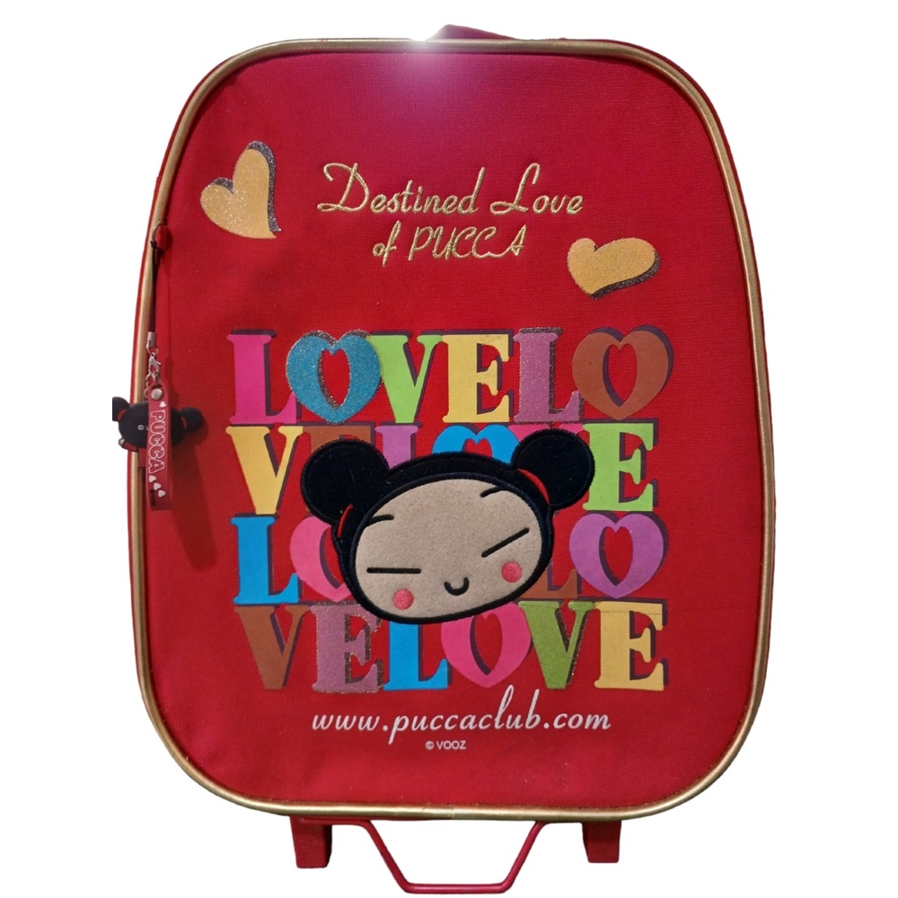 Mala de Rodinhas Pucca PC392 Cordez | Shopee Brasil