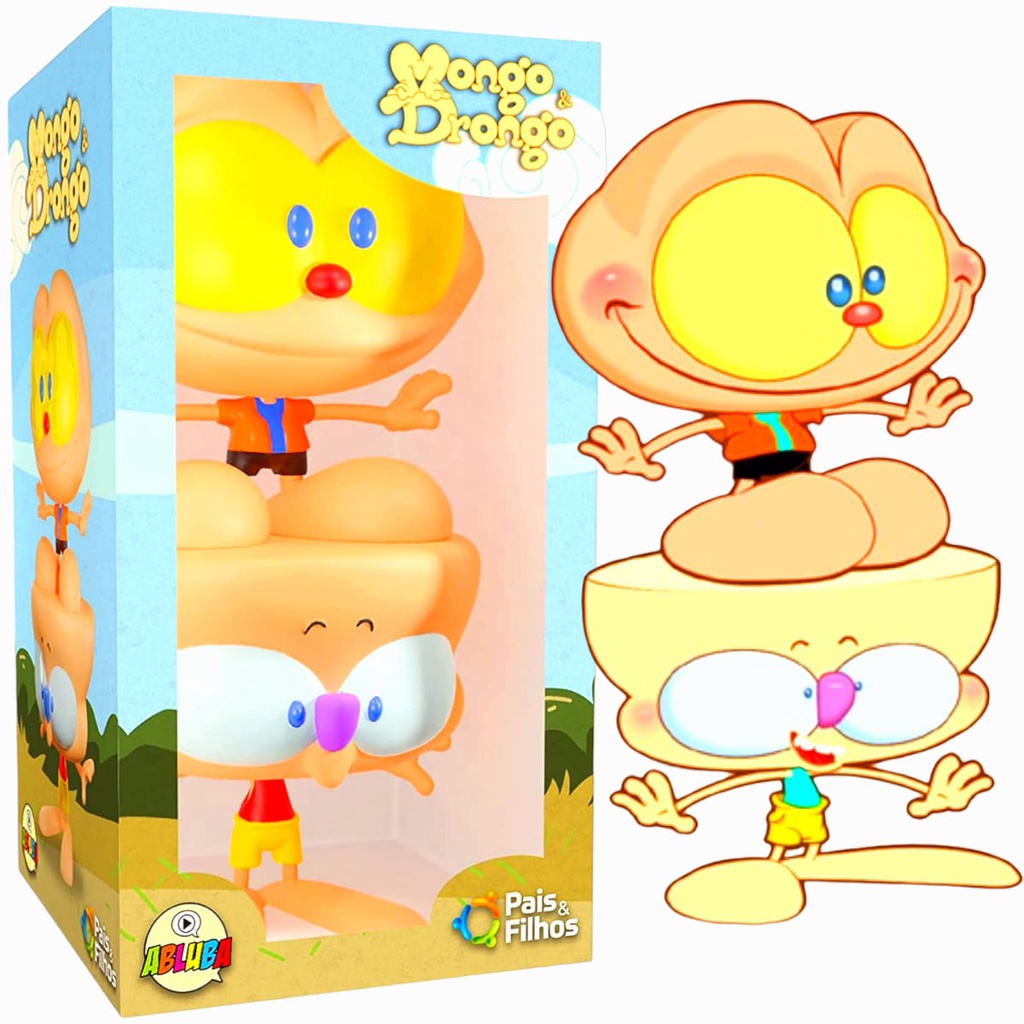 Boneco Mongo E Drongo Brinquedo Infantil Figura De Ação | Shopee Brasil
