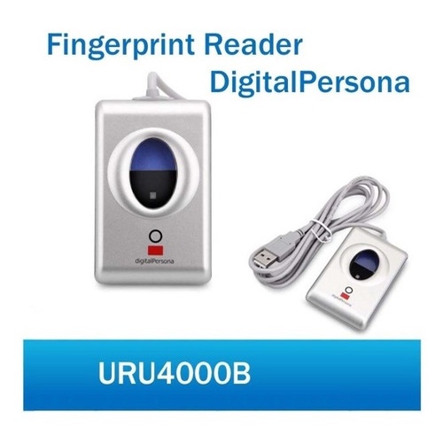 Leitor Biométrico Usb Digital Persona U Are Uru 4000b | Shopee Brasil