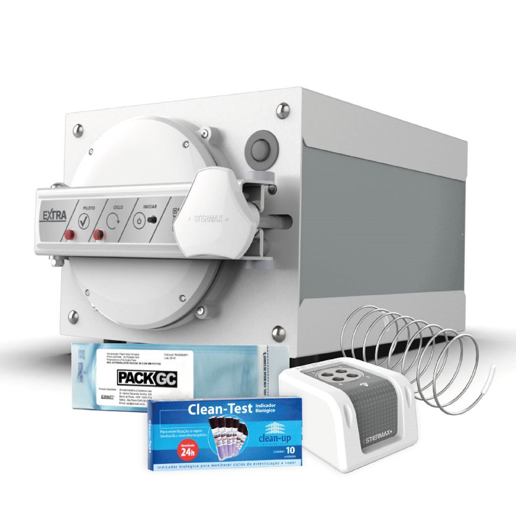 Autoclave Extra 12 Litros + 1 Separador, 1 Pacote De Envelopes, 1 ...