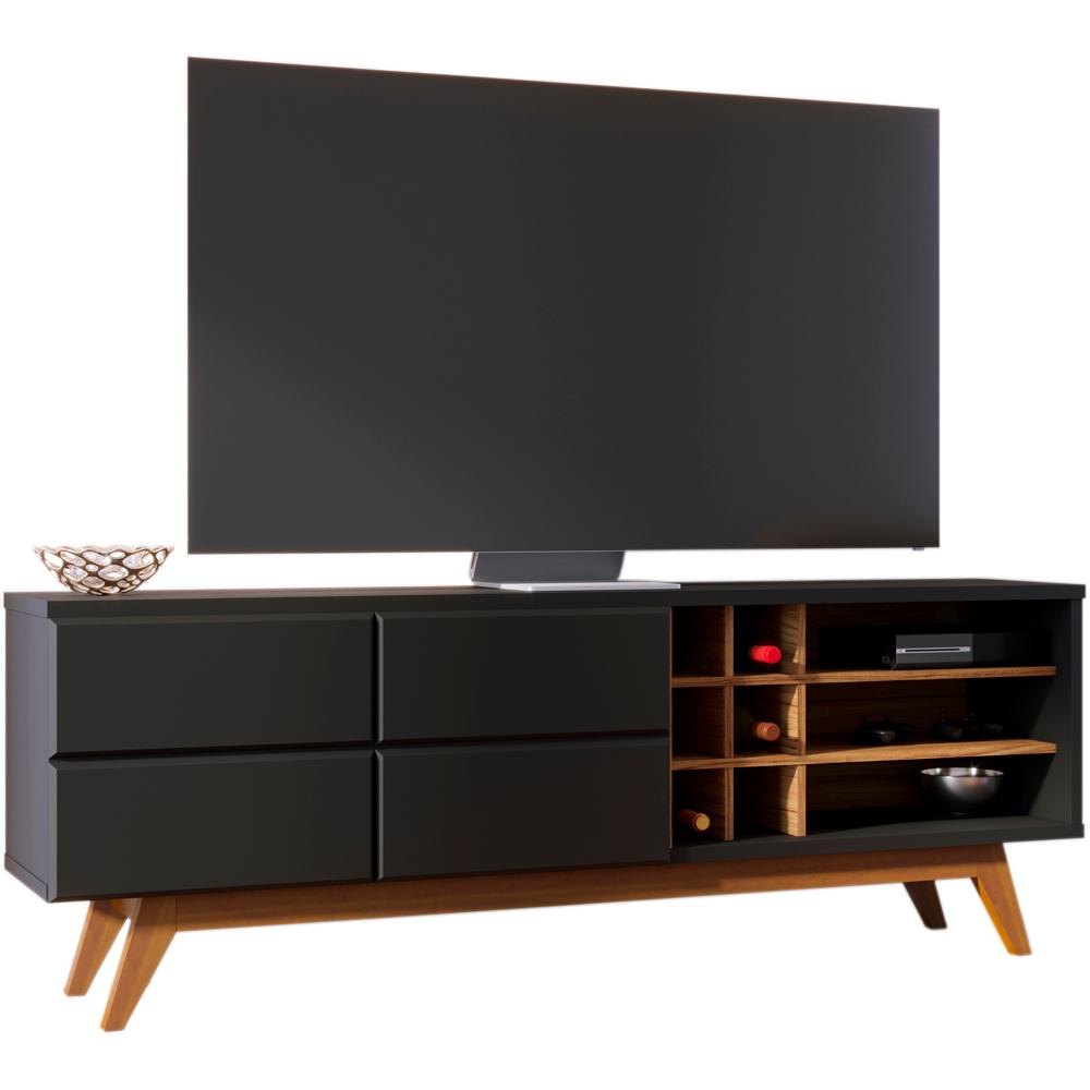 Bancada Rack Para TV 70 Polegadas Com Adega Noronha CLB | Shopee Brasil