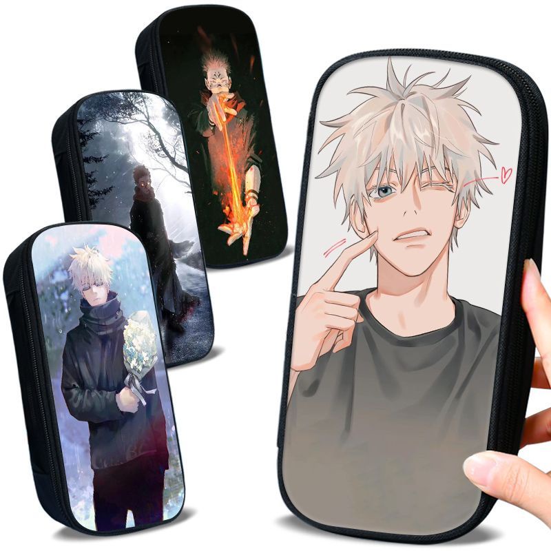 Gojo Satoru Jujutsu Kaisen lápis saco anime menino meninas estudante ...