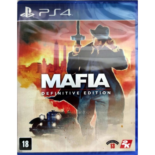 Mafia Definitive Edition PS4 lacrado fisico | Shopee Brasil