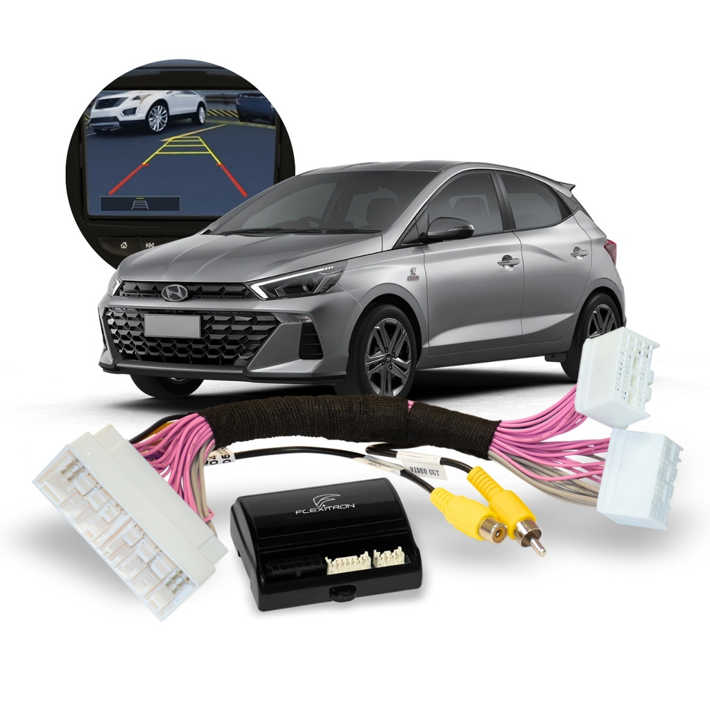 Módulo Desbloqueio Câmera de Ré e Frontal Hyundai HB20 2022 A 2025 Habilita Sistema de ...