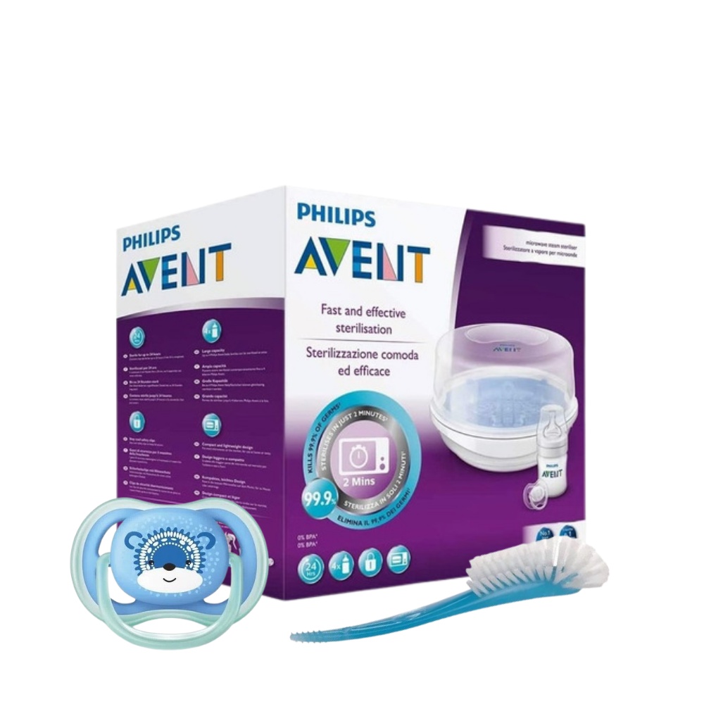 Kit Philips Avent, Esterilizador Escova Chupeta Ultra Air | Shopee Brasil