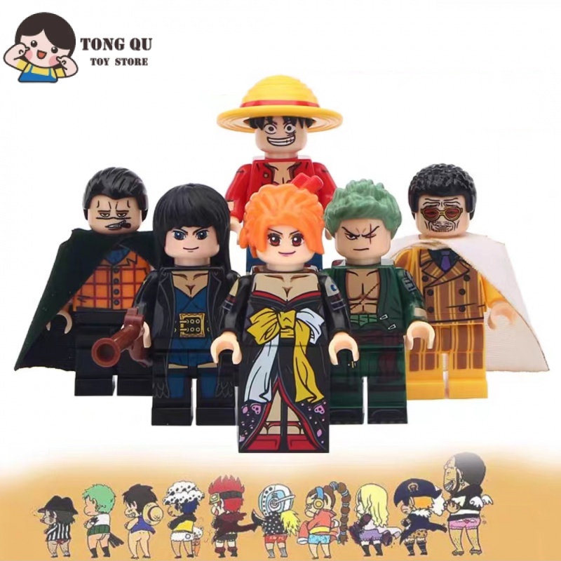 Anime Minifigures Luffy Building Block Toy Gift Modelo Brinquedo ...