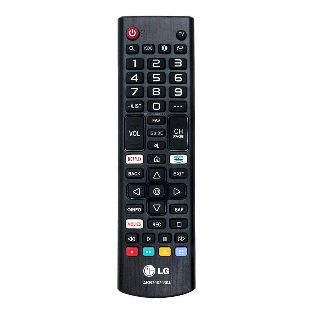 Controle Remoto LG AKB75675304 Para TV 43UN7300PSC - Original | Shopee ...