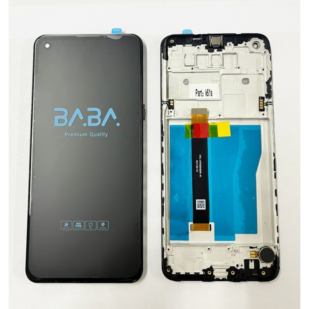 Frontal Tela Display Touch LG K51s K510 Original PREMIUM Vivid Color C ...