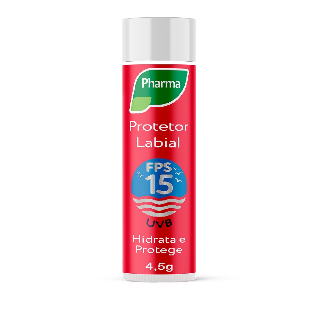 PROTETOR LABIAL FPS 15 PHARMATURA HIDRATA E PROTEGE | Shopee Brasil