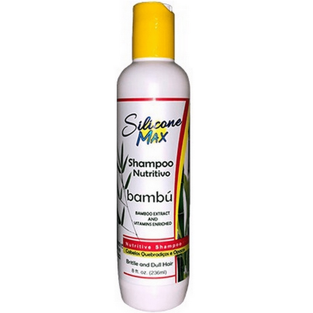 SILICONE MAX SHAMPOO BAMBU 236ML | Shopee Brasil