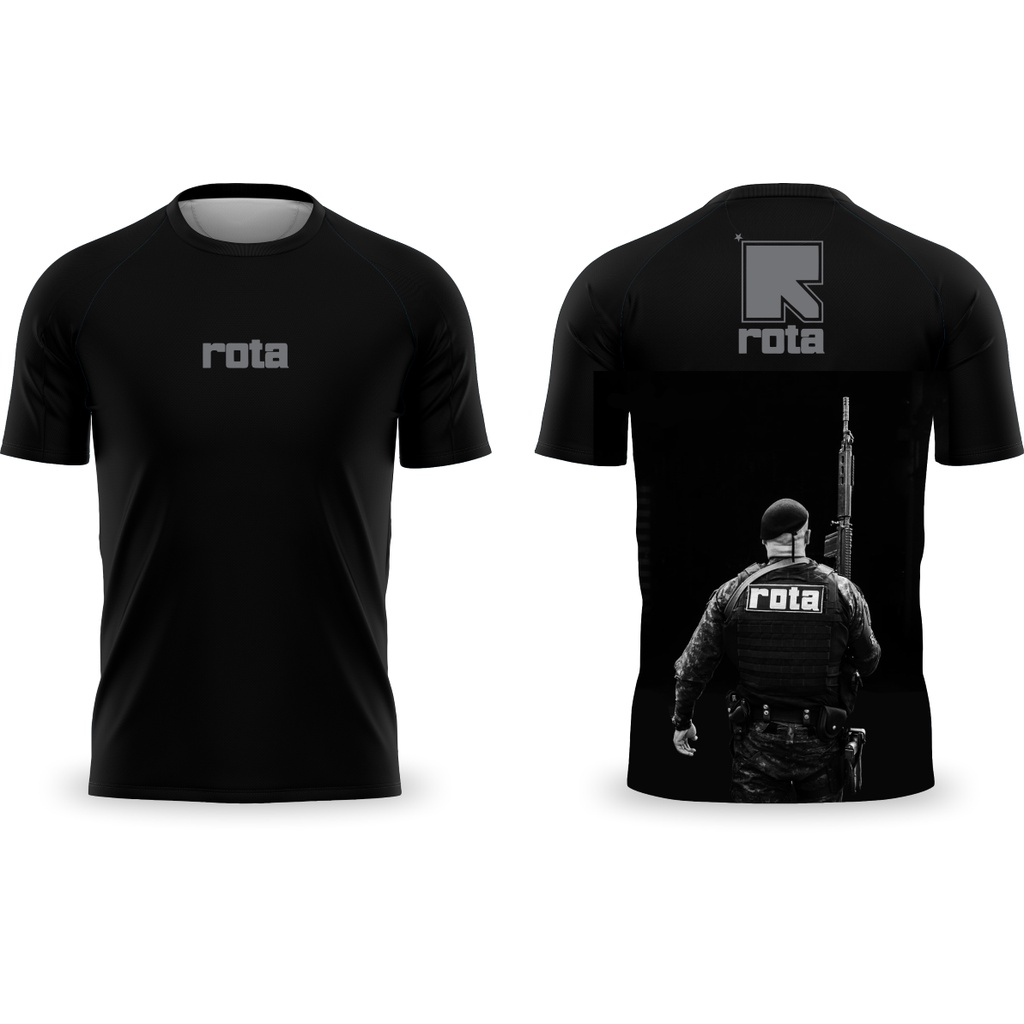 Camisa Rota Guerreiro Admiradores Policia Uso Liberado | Shopee Brasil