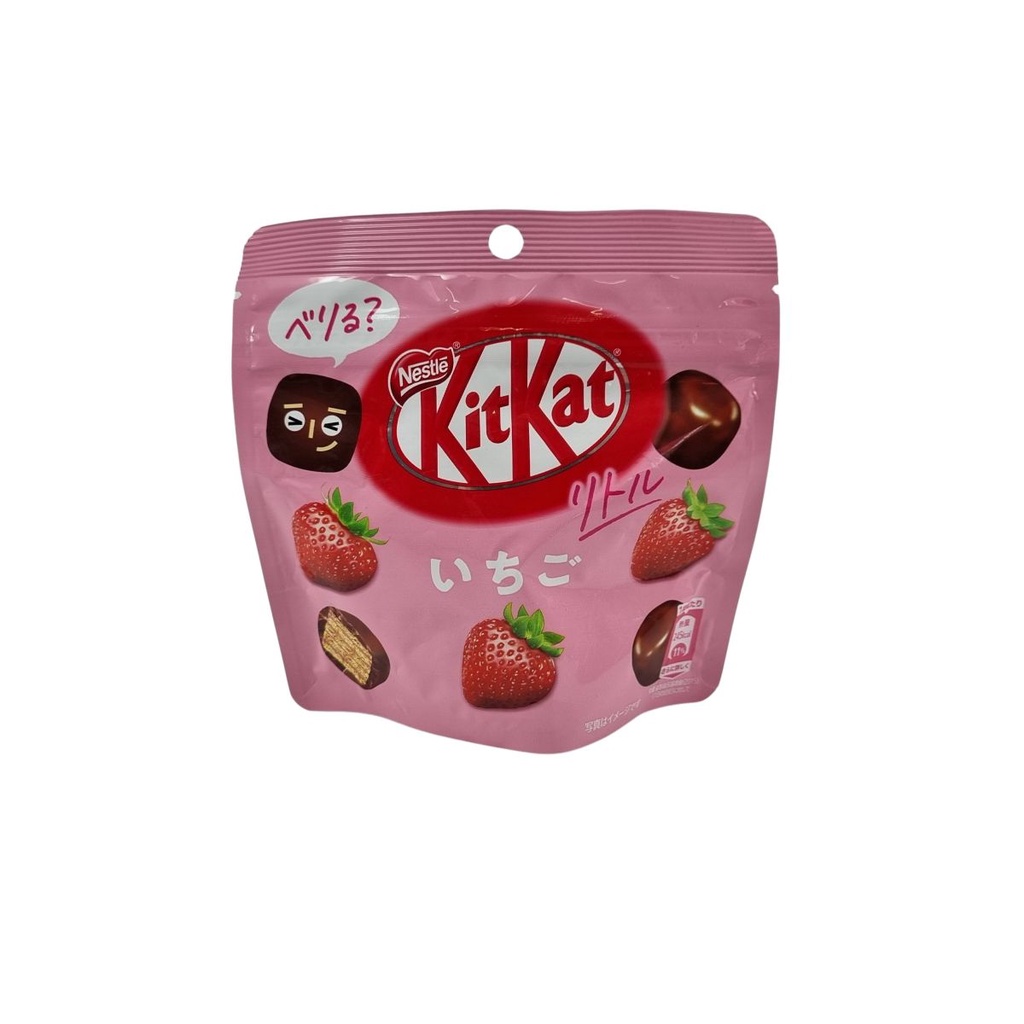 Chocolate Kit Kat Little Morango 45g | Shopee Brasil