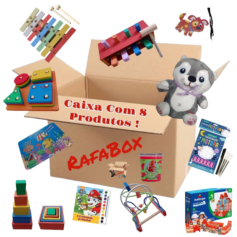 Kit 08 Brinquedos Pedagógicos Em Madeira Caixa Misteriosa - Primeira Infância TDAH | Shopee Brasil