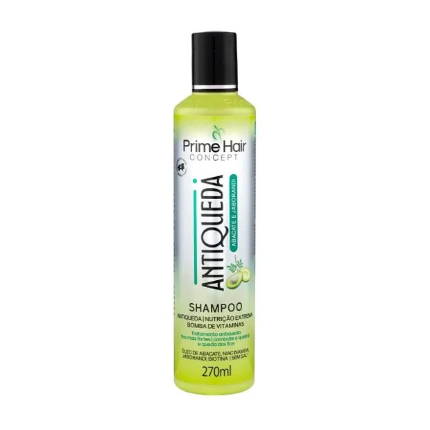 SHAMPOO PRIME HAIR CONCEPT ANTIQUEDA ABACATE E JABORANDI 270ml | Shopee ...