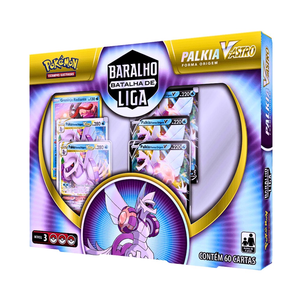 Box Pokémon Batalha De Liga Palkia Forma Origem V-astro | Shopee Brasil