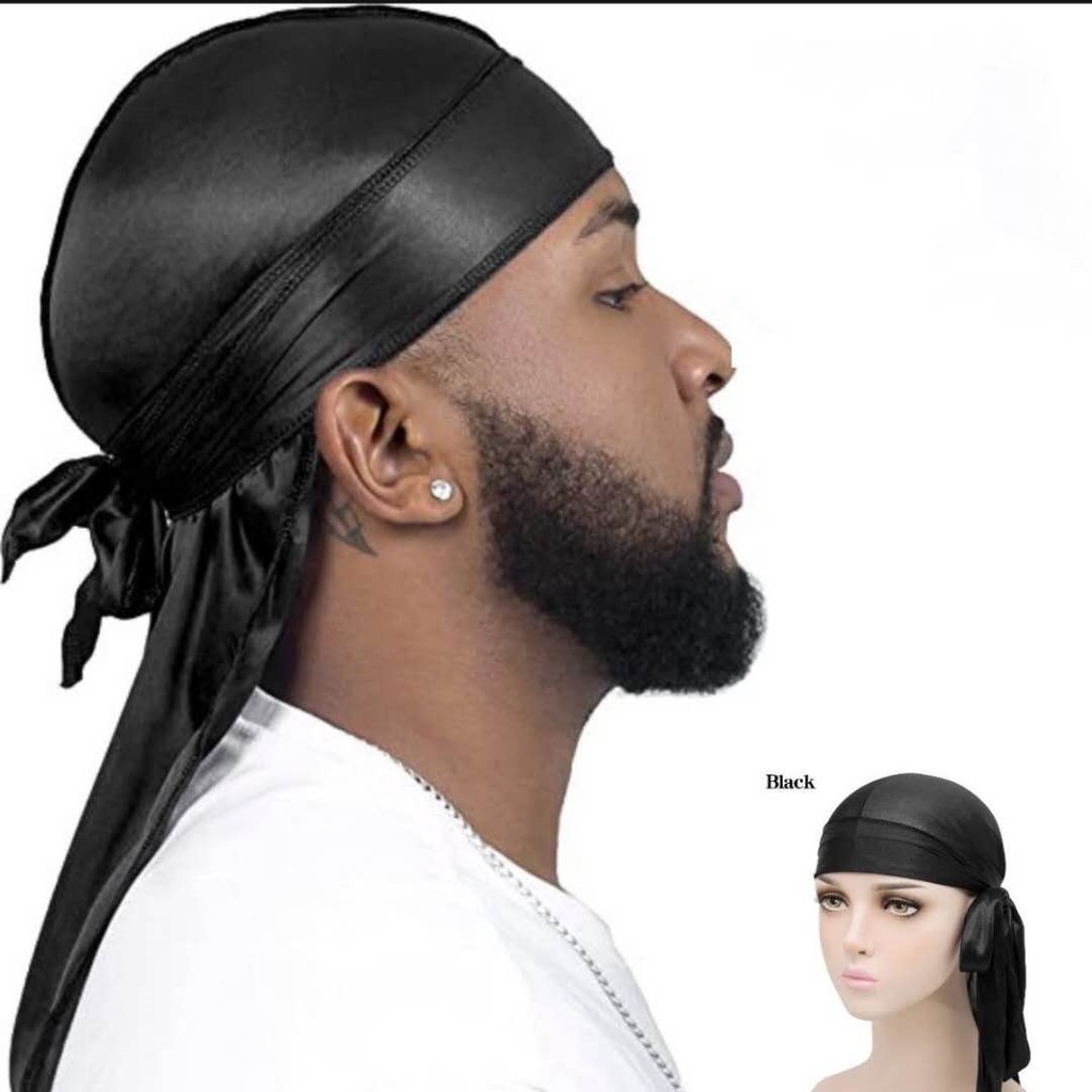 Bandana Durag Veludo Touca Hip Hop Trap Rapper /Waves Envio Emediato ...