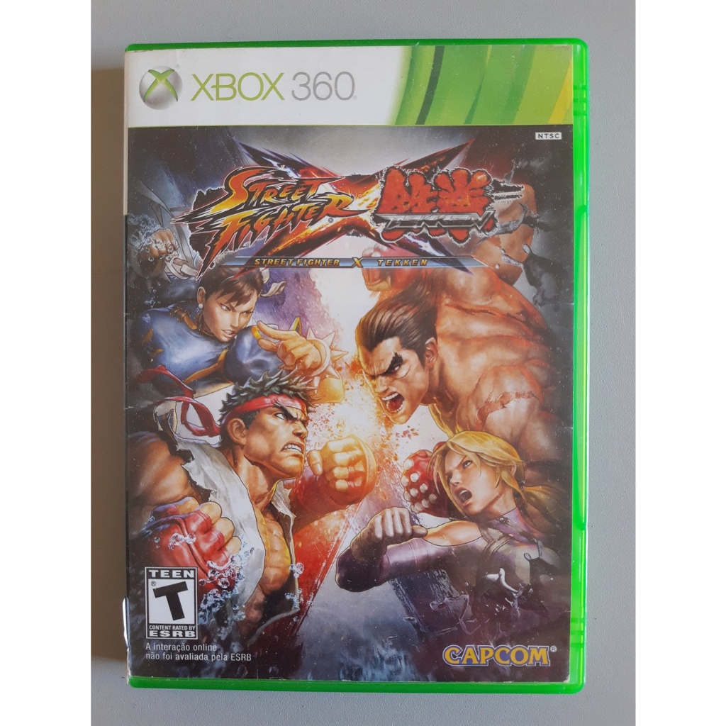 Street Fighter X Tekken Xbox 360 - Mídia Física Original | Shopee Brasil