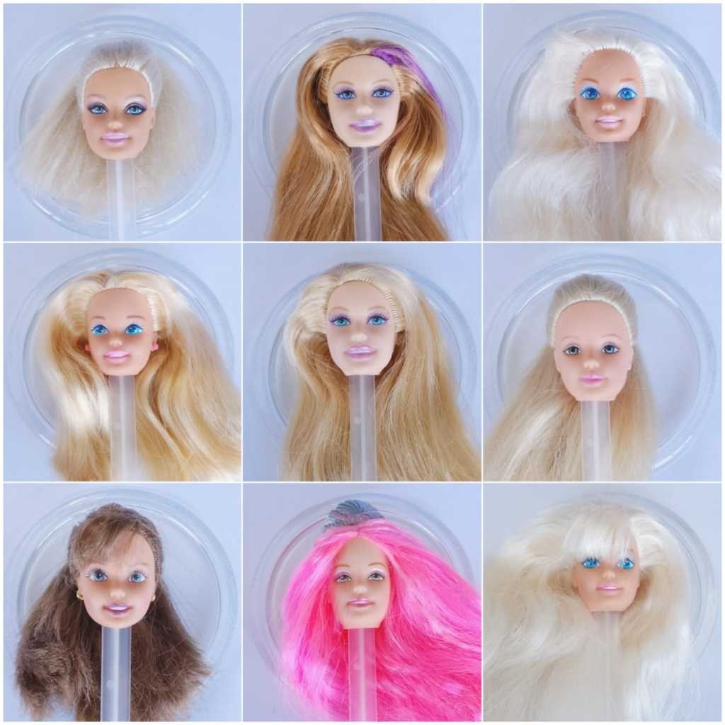 Boneca Barbie Original Mattel - Somente Cabeça 02 - Mattel (unidade ...