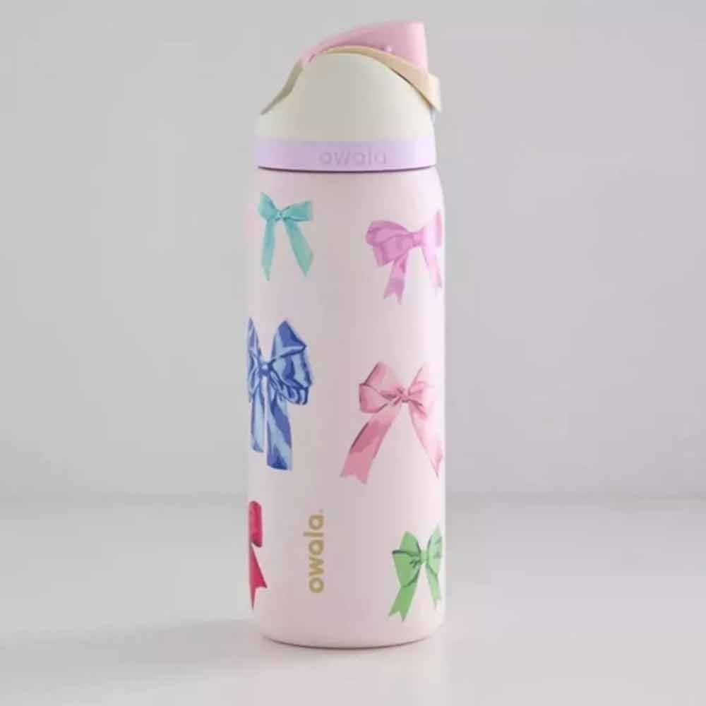 Owala Girlhood Bowala Pink Tied Bows FreeSip 32 oz. Bottle Urban ...