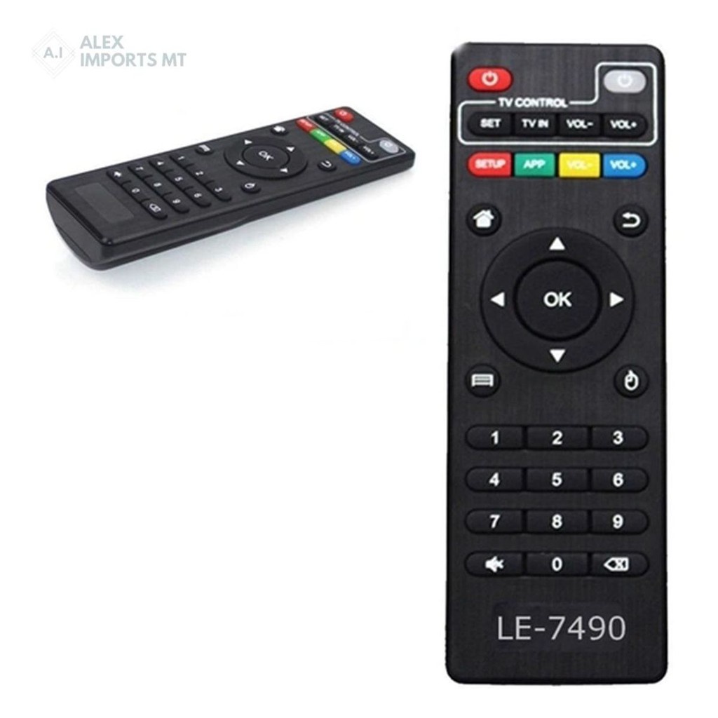 Controle Remoto Smart Tv Box Pro 4k Modelo-7490-1 | Shopee Brasil